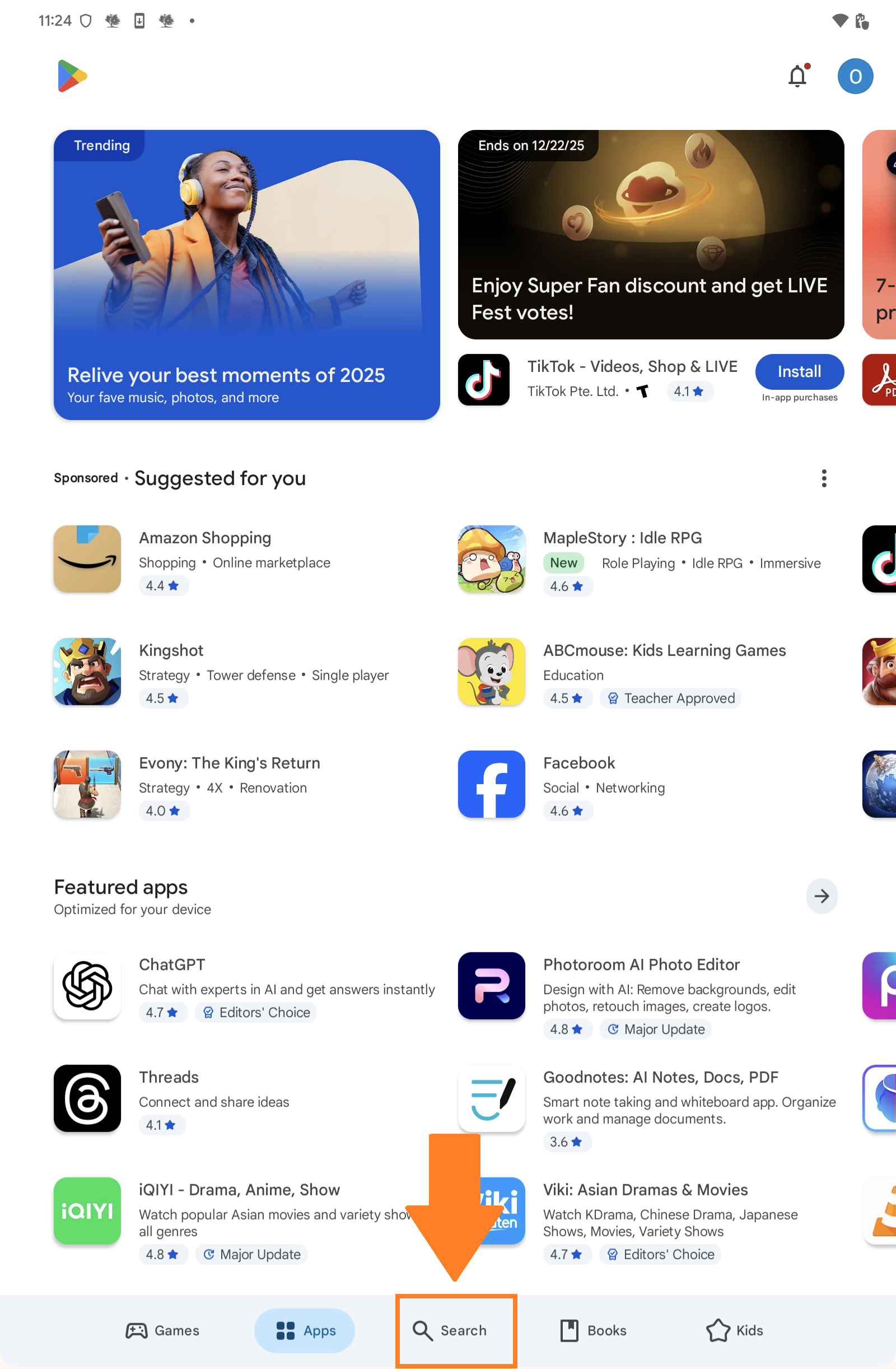 Android - Downloading the App – Olive Tree